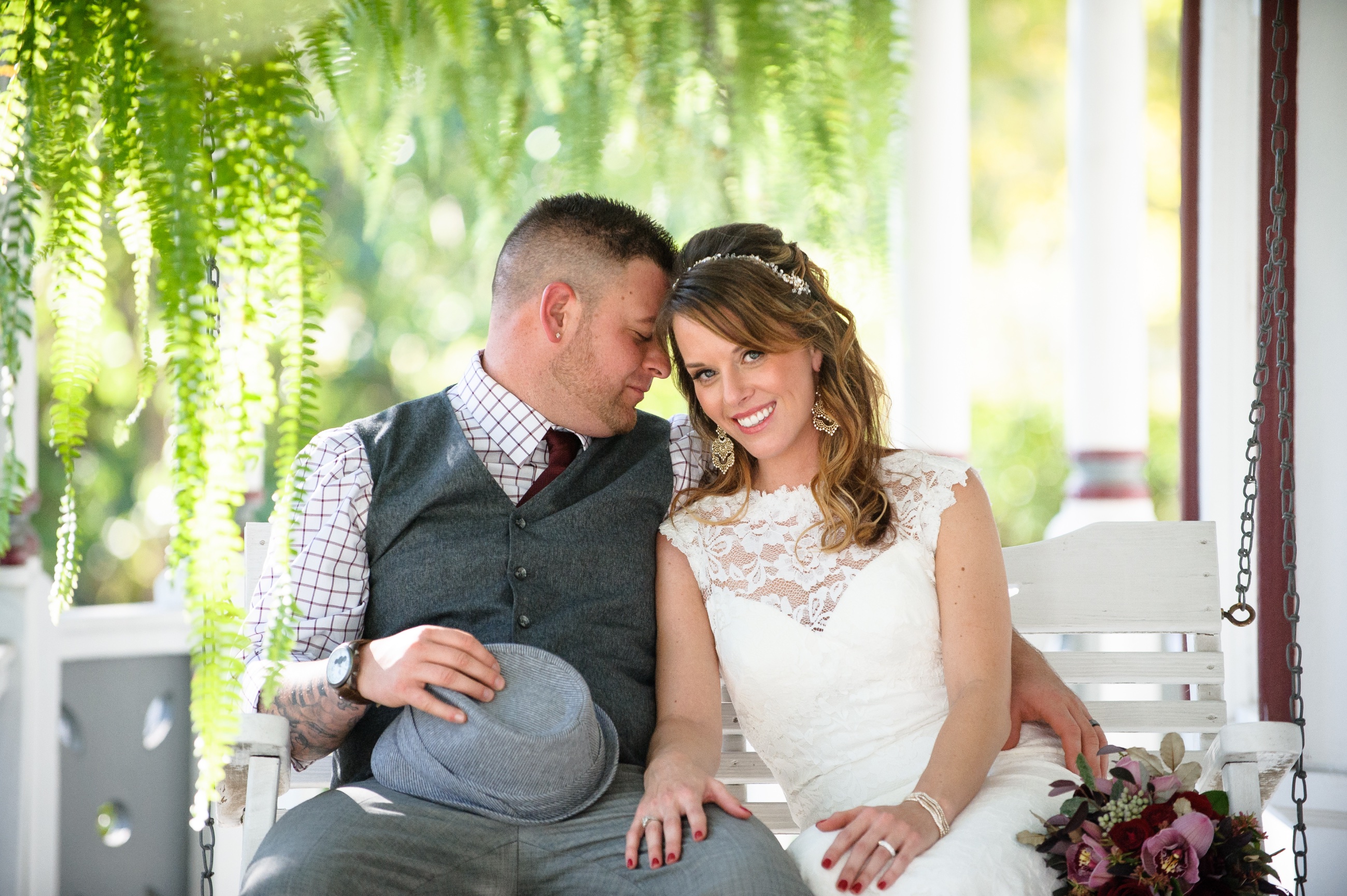 Nikki & Louis - Gardens at Gray Gables Wedding Photography, Greensboro ...