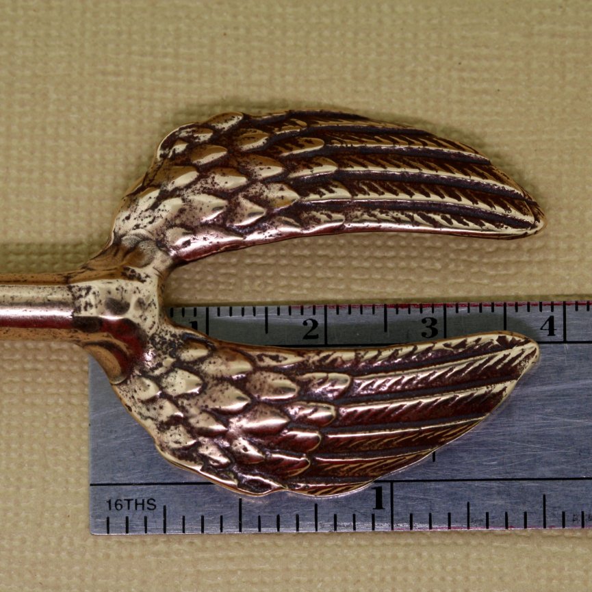 Bronze Double Wing Pattern - DIY Castings