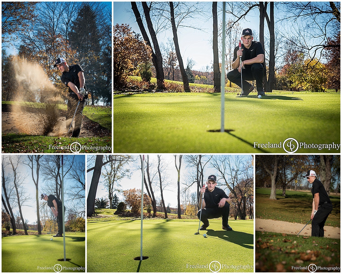 Senior Guy Portraits at Duck Lake and Country Club - Freeland ...