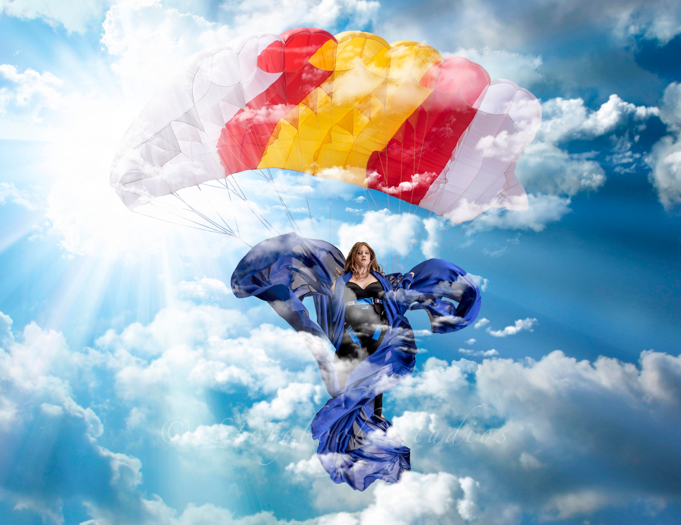 Fearless Spirit Model Crew Jumping Session - Storybook Studios