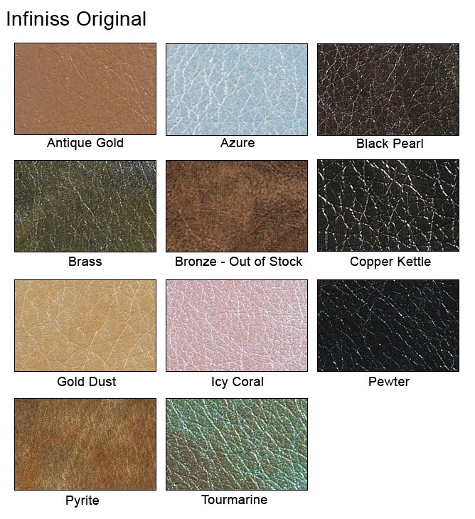 Leather Swatches - Image Link Photography & Video