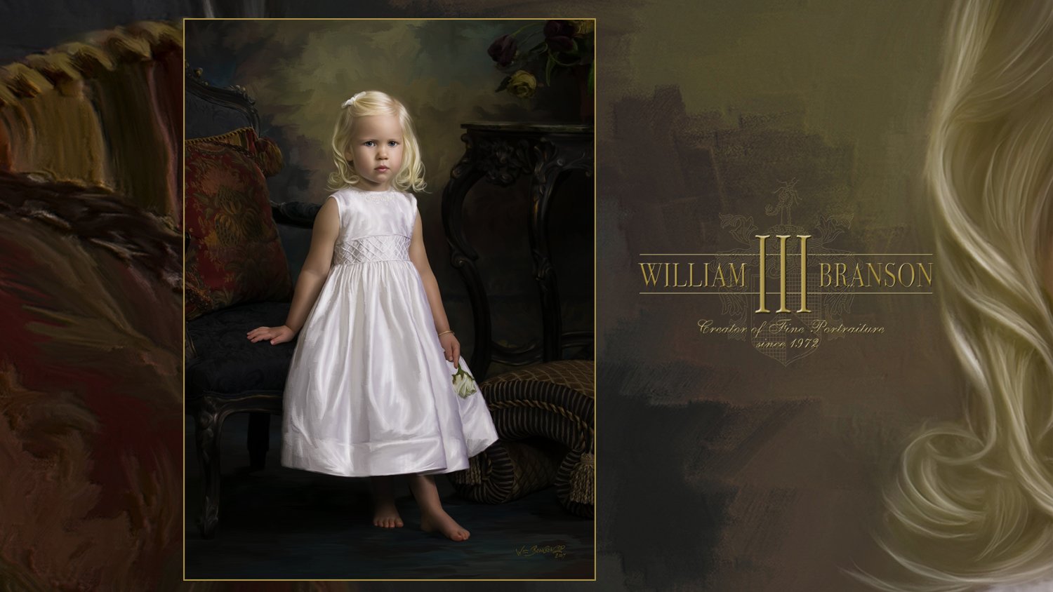 Girls Portrait Art Portfolio | William Branson III, Inc. | Nashville, TN