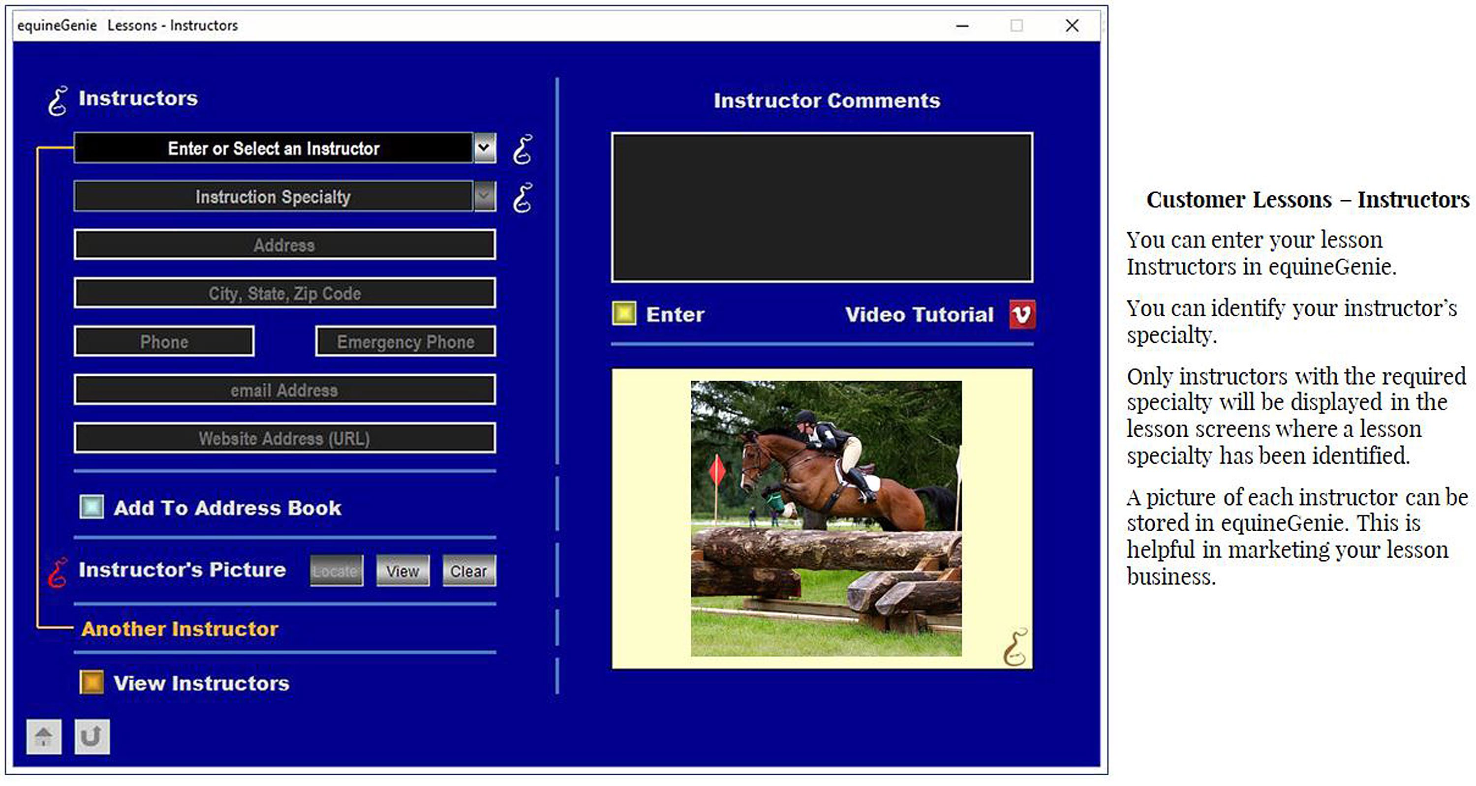 Ridding Lessons | Equine Genie - Horse Business Management Software