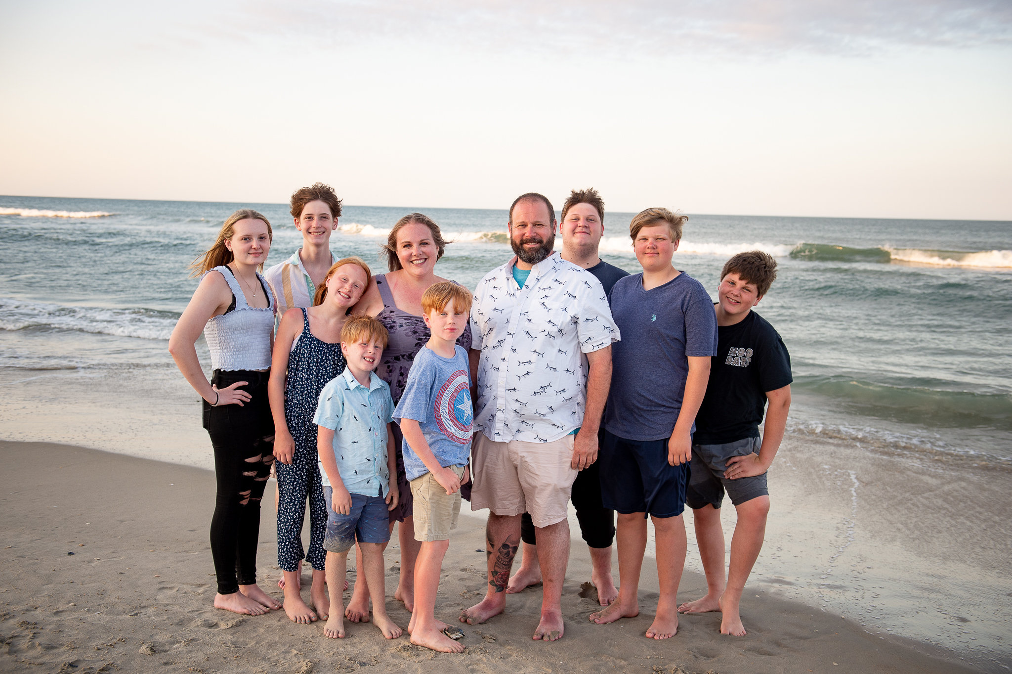 The Vance Family Made It Back To The OBX - Outer Banks Family Photography