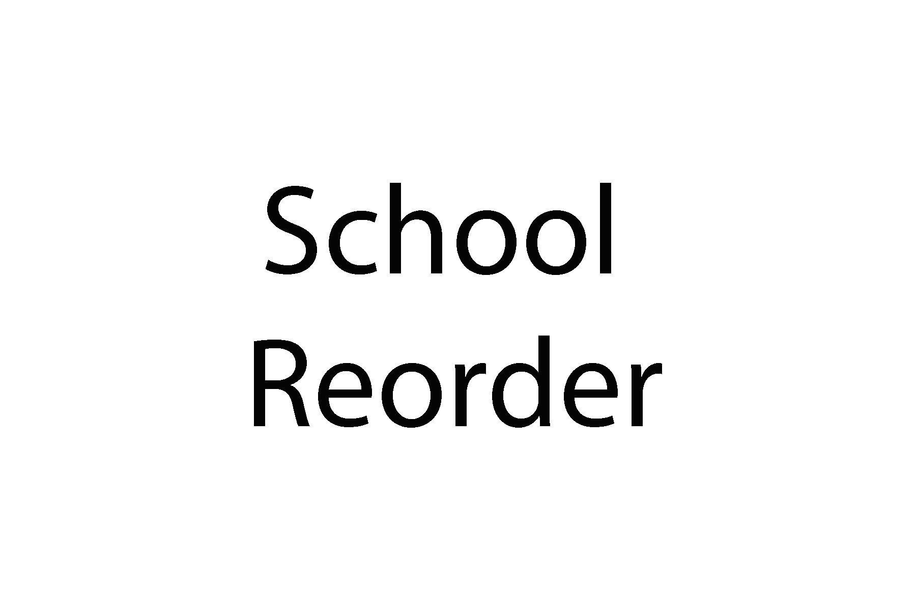SCHOOL REORDERS by Christensen Photography