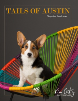 2022 Tails of Austin Magazine Contest - KIM ORTIZ PORTRAIT ART