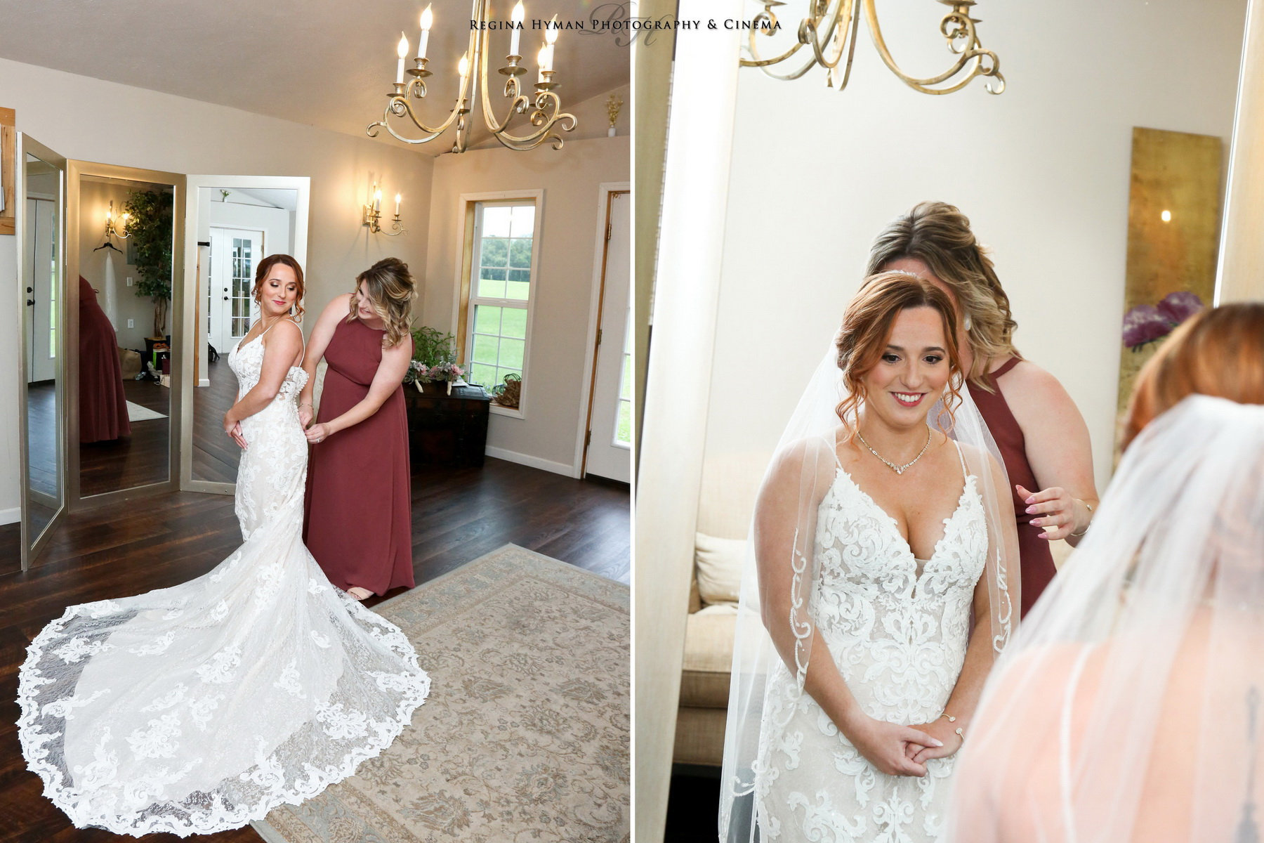 October Oaks Farm Wedding - Lindsey and Logan - Regina Hyman ...