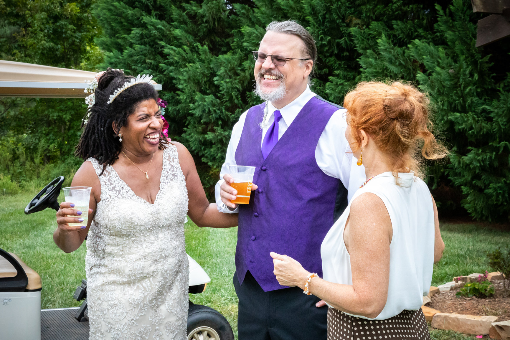 Crystal and Dain celebrate their wedding in the most unique way ...