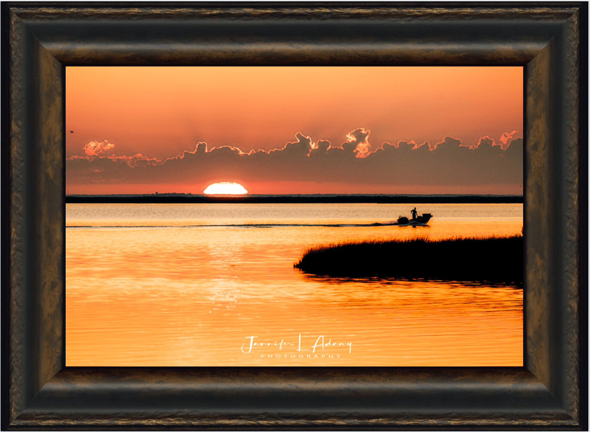 Prince of Tides - Gold Patina - Jennifer L Adamy Photography