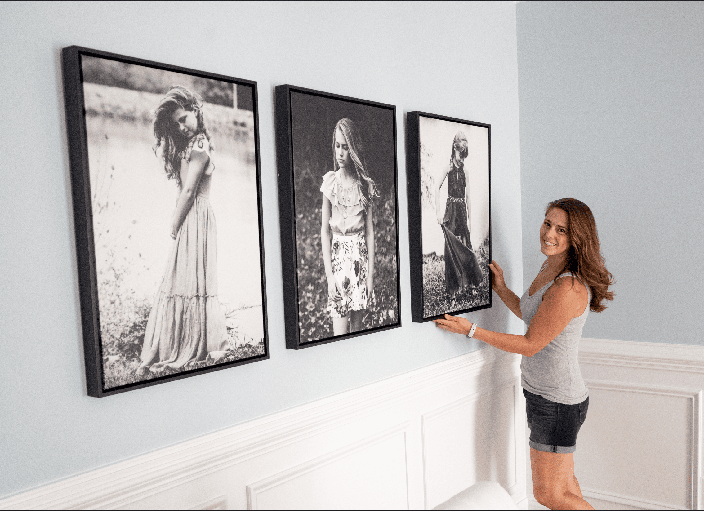How to Build a Beautiful Photo Gallery Wall - Freeland Photography LLC