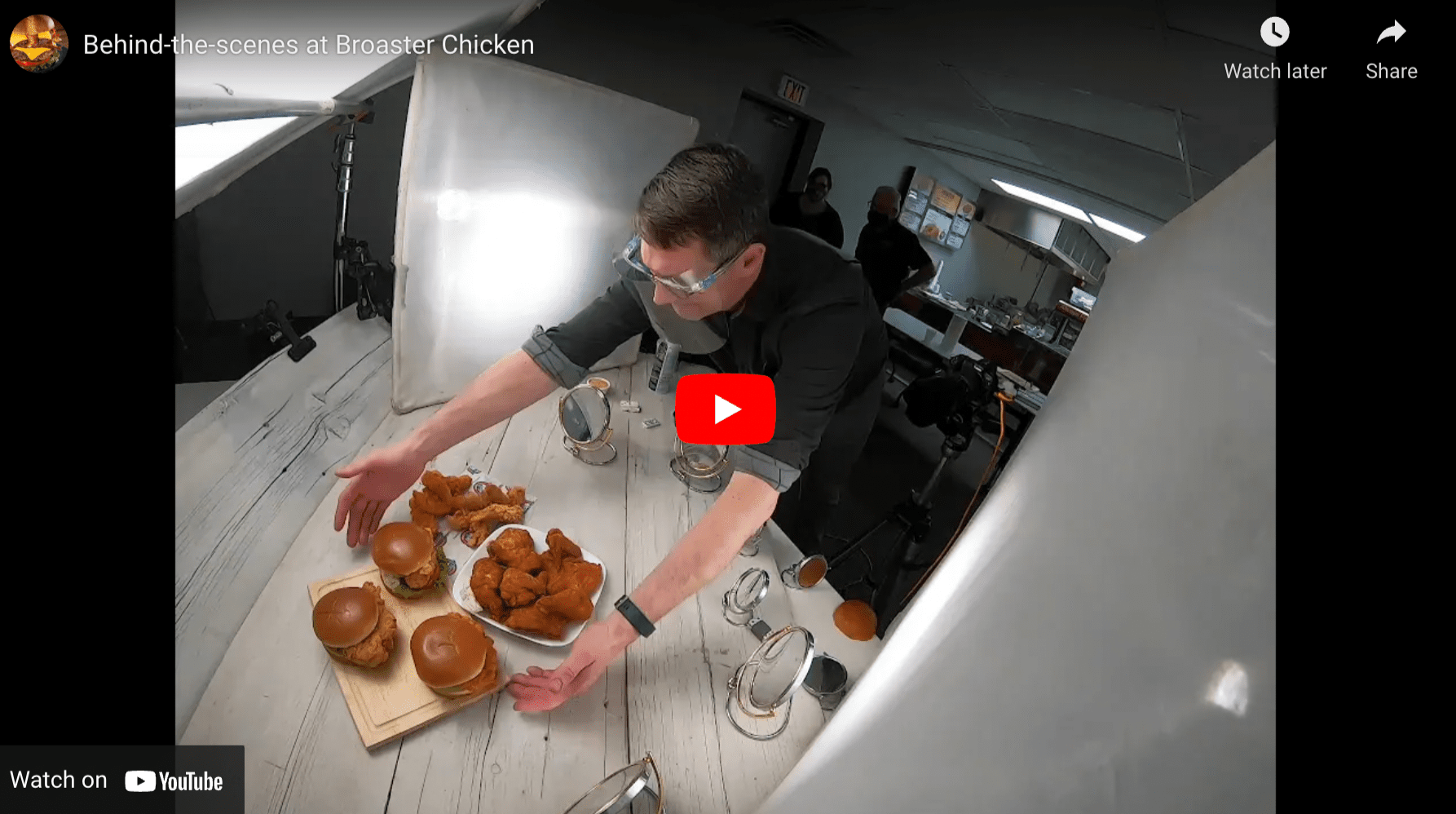 Food Photography: Genuine Broaster Chicken