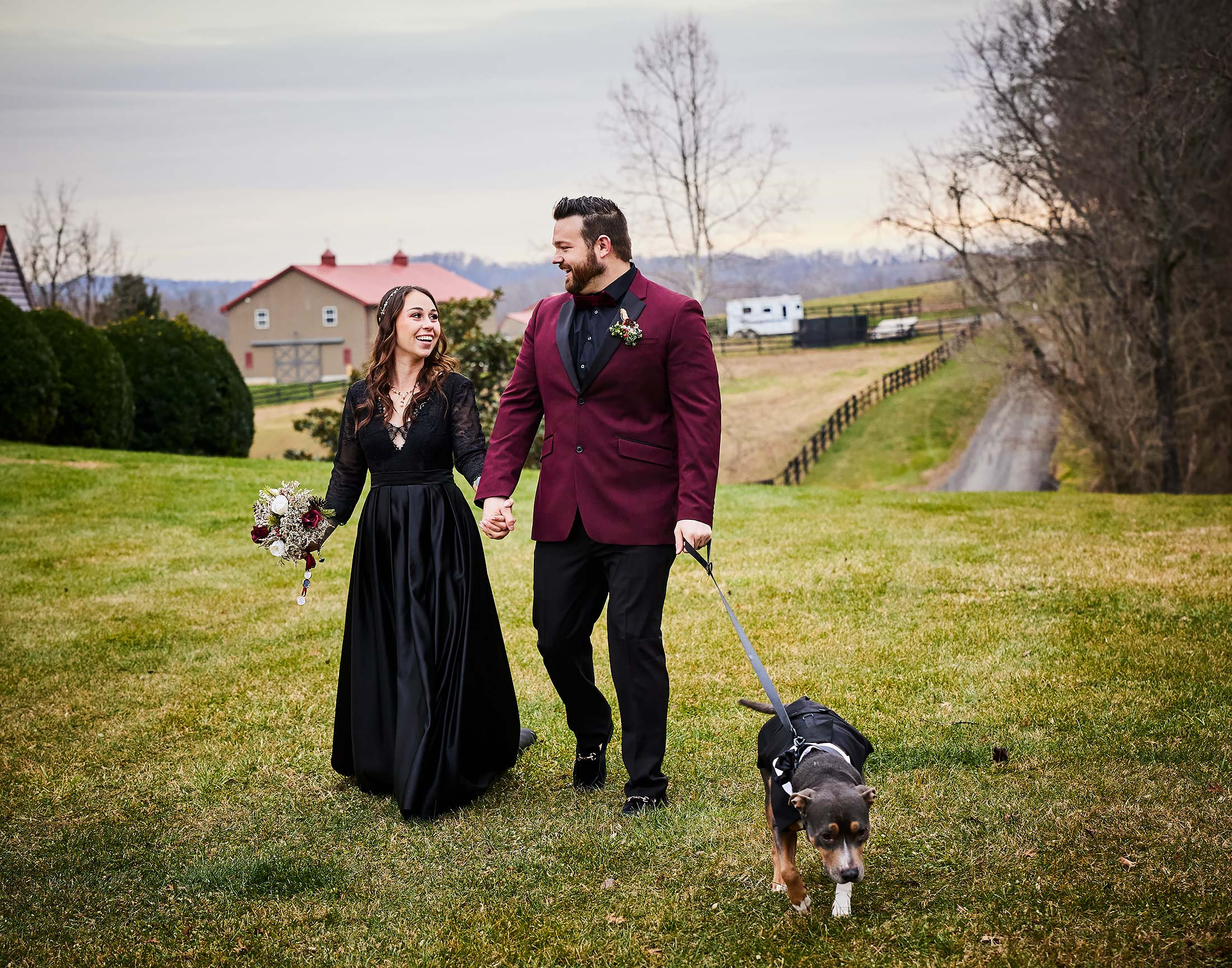 A Winter Wedding, Crystal & Zach - Christopher Michael Photo
