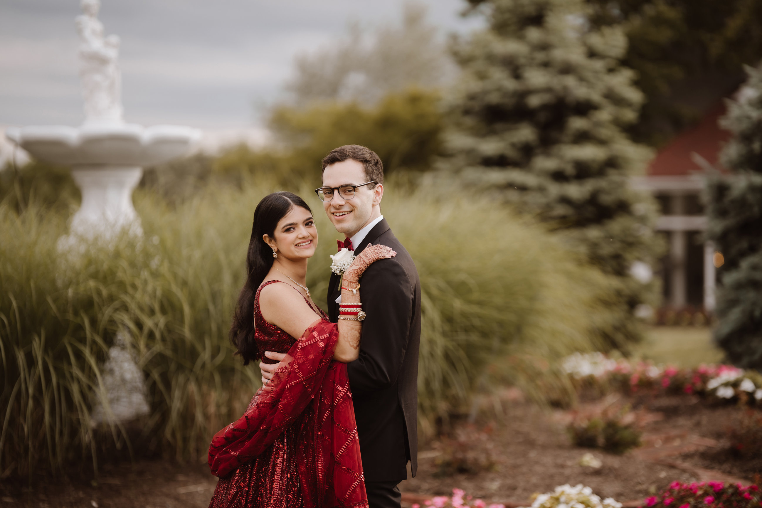Let The Festivity Continue: Neha & Steve Reception - House of Talent Studio