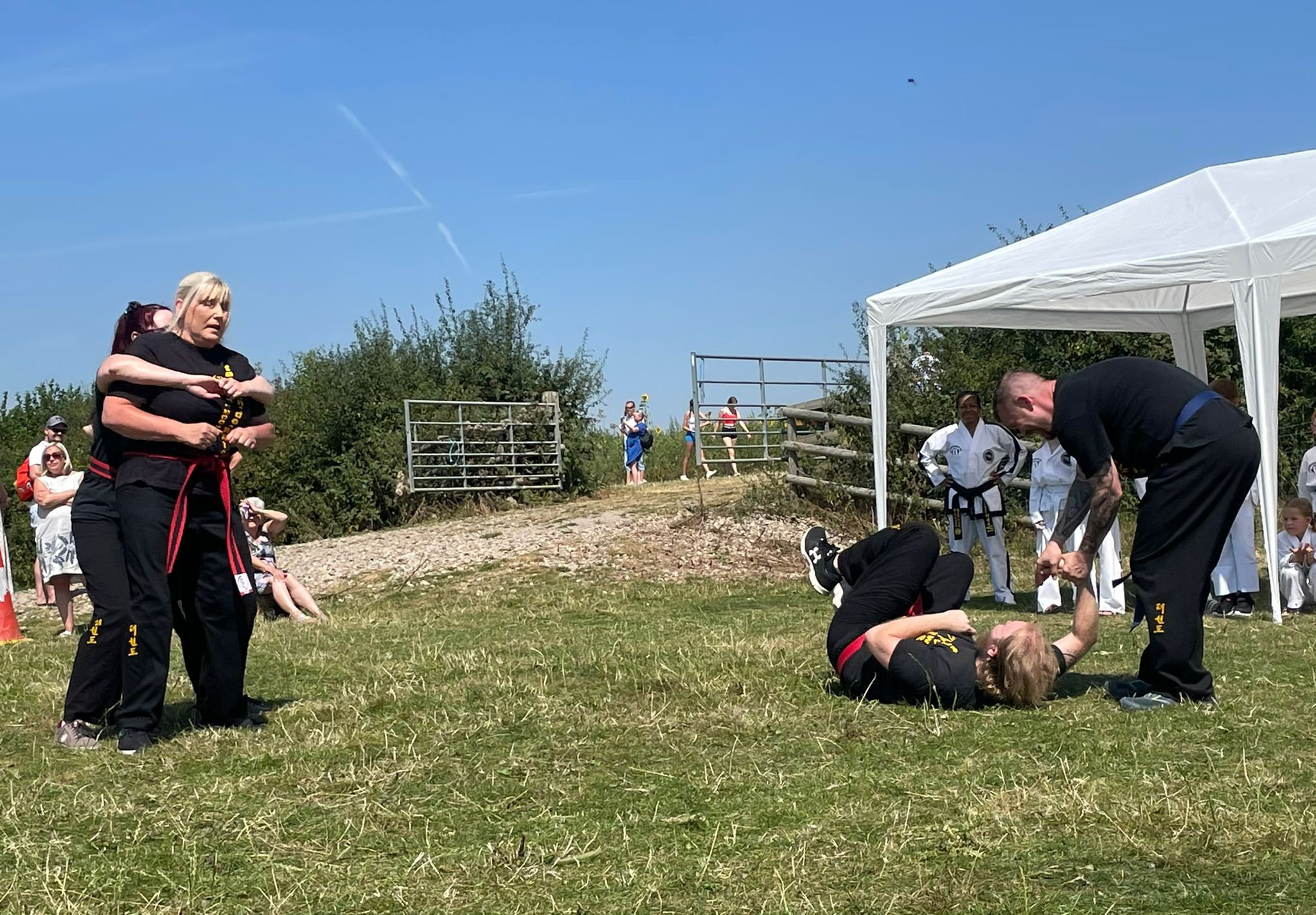 Display at Pencoed Farm - Taekwon-do-Wales