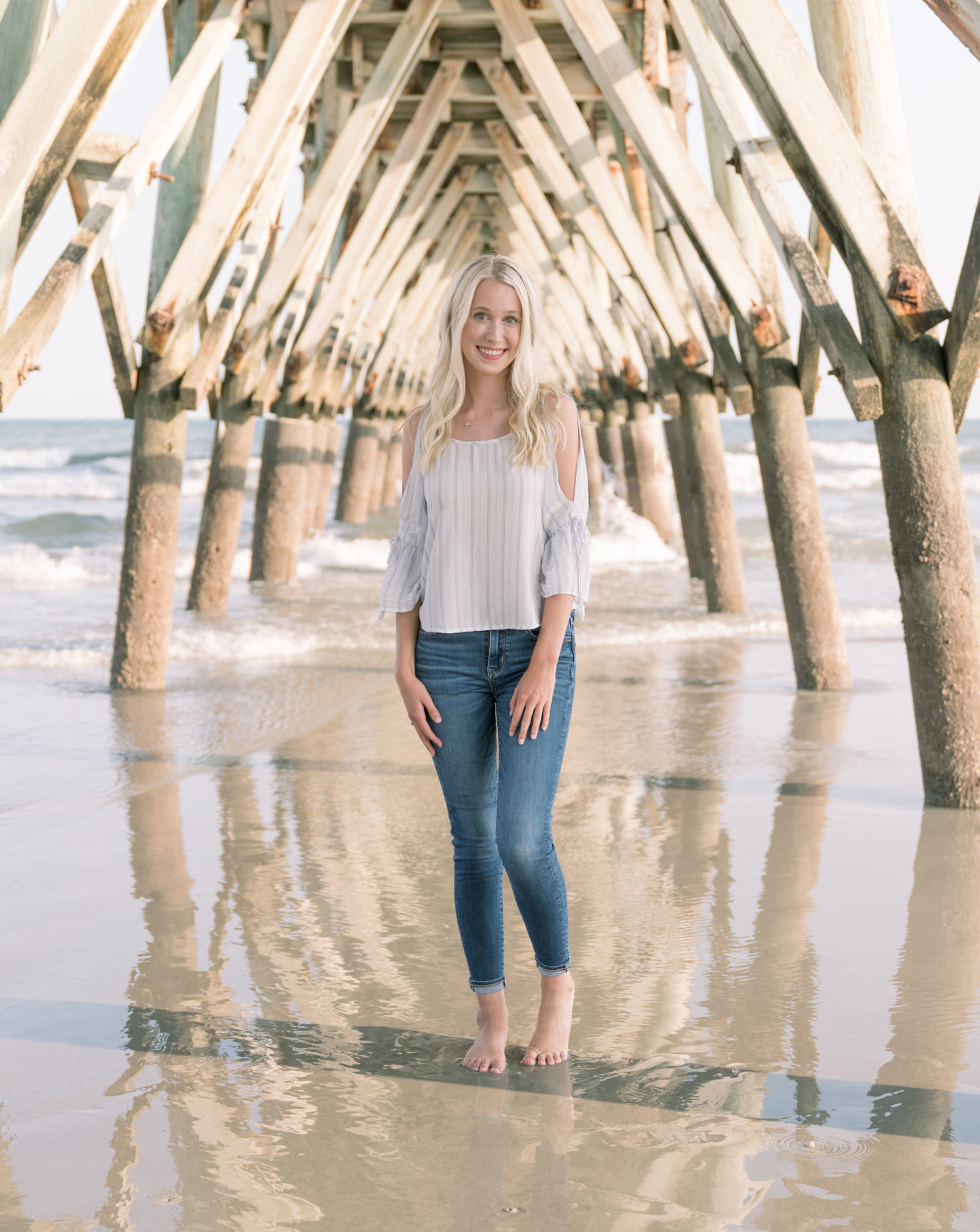 Family Beach Portraits in NMB, SC | Sunset Snaps Photography