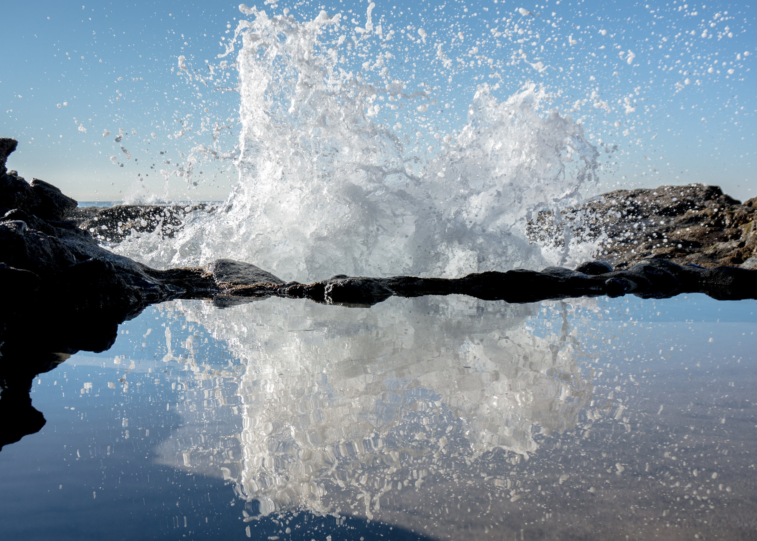 Card - Rock Splash - Robb Mitchell