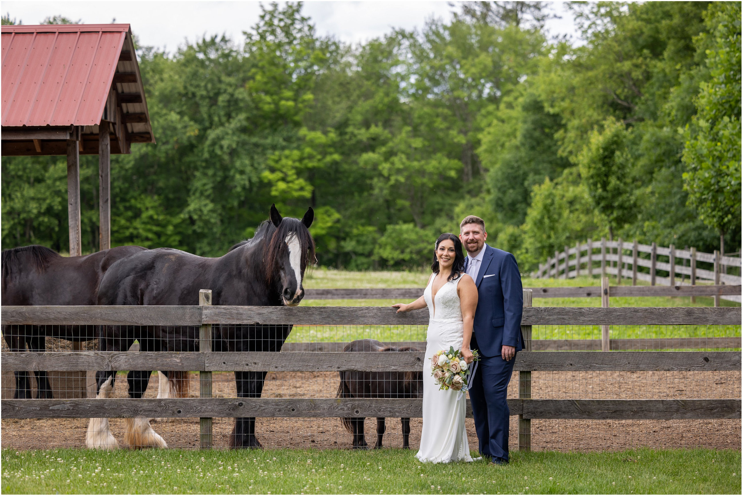 Christina and Patrick's June Farms Wedding / Albany Wedding ...