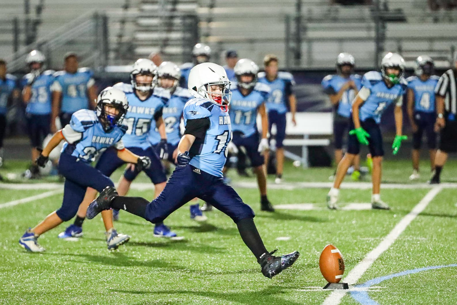 Bearden Middle Football vs Hardin Valley Middle - Kevin Lemere Photography