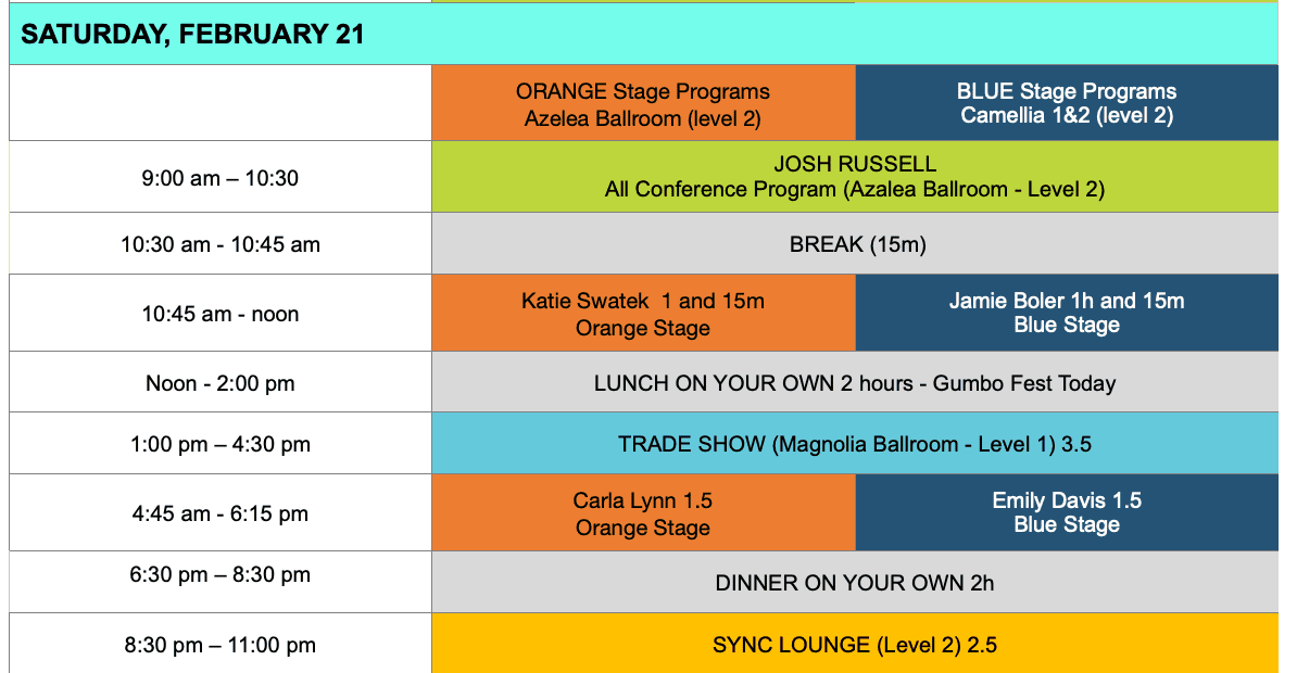 Schedule - SYNC Rocks Inc.