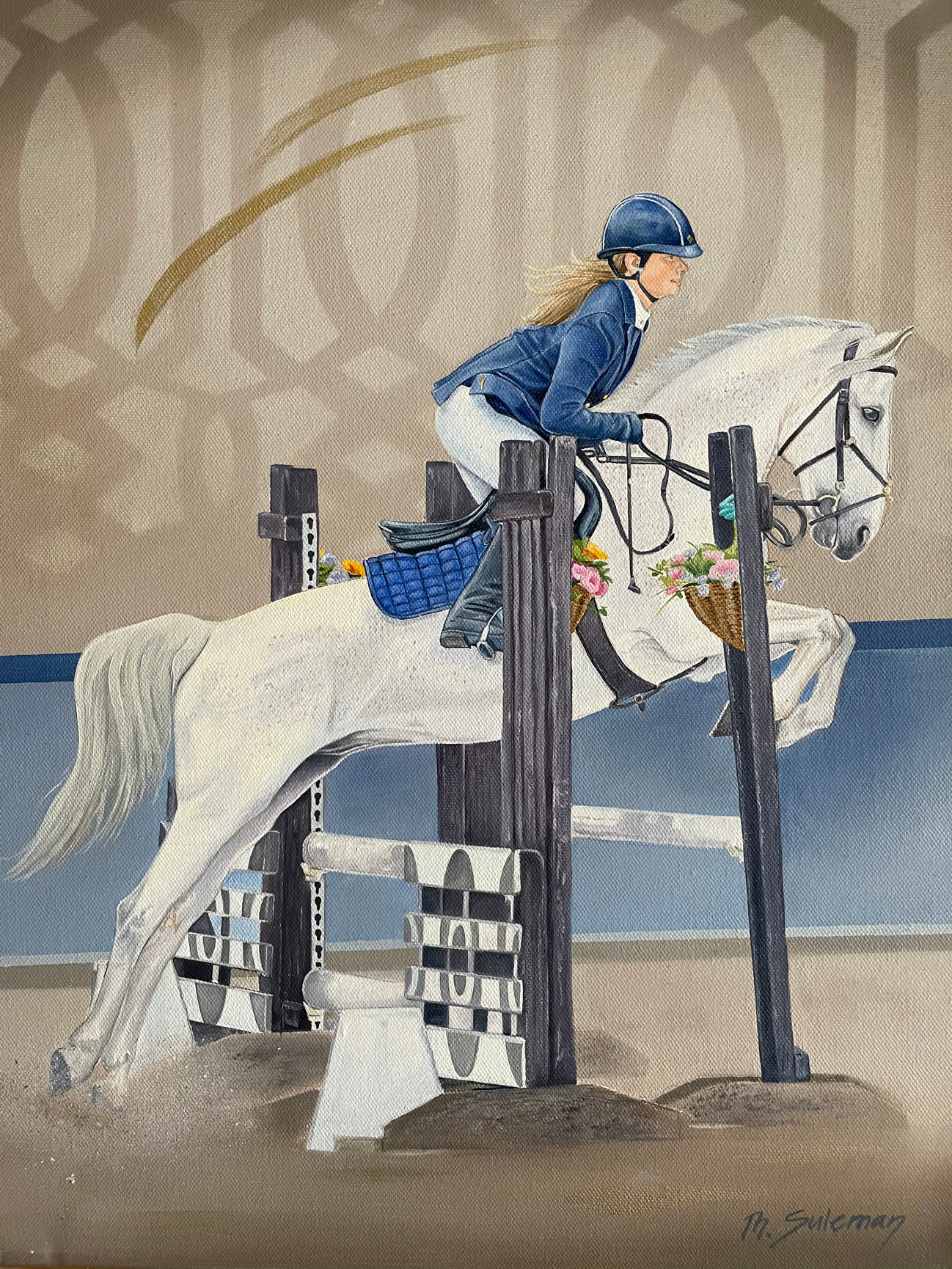 Equestrian Art by Michaela Suleman in Epsom, Surr