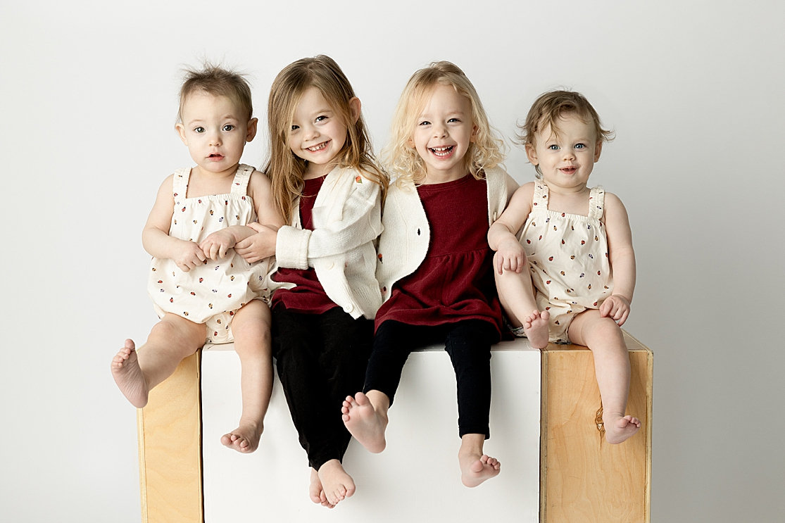 Nora and Iris turn One - Winnipeg Baby Photography - Sunny S-H Photography