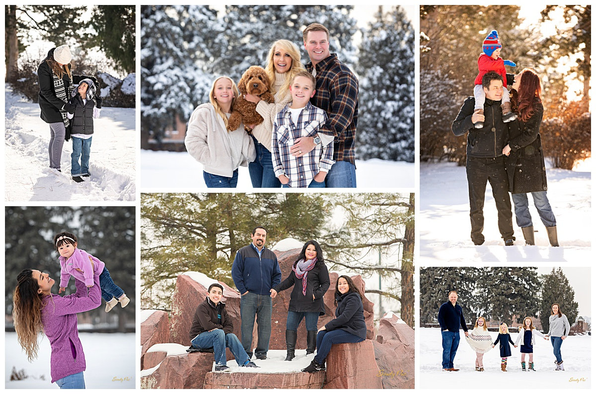 Snow Sessions - Colorado Family Photography - Sandy Puc Photography