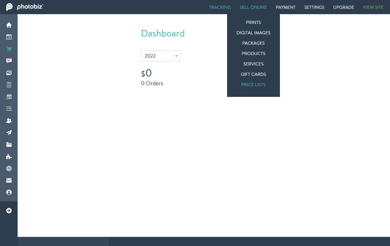 How Do I Modify A Price List? - PhotoBiz Knowledge Base