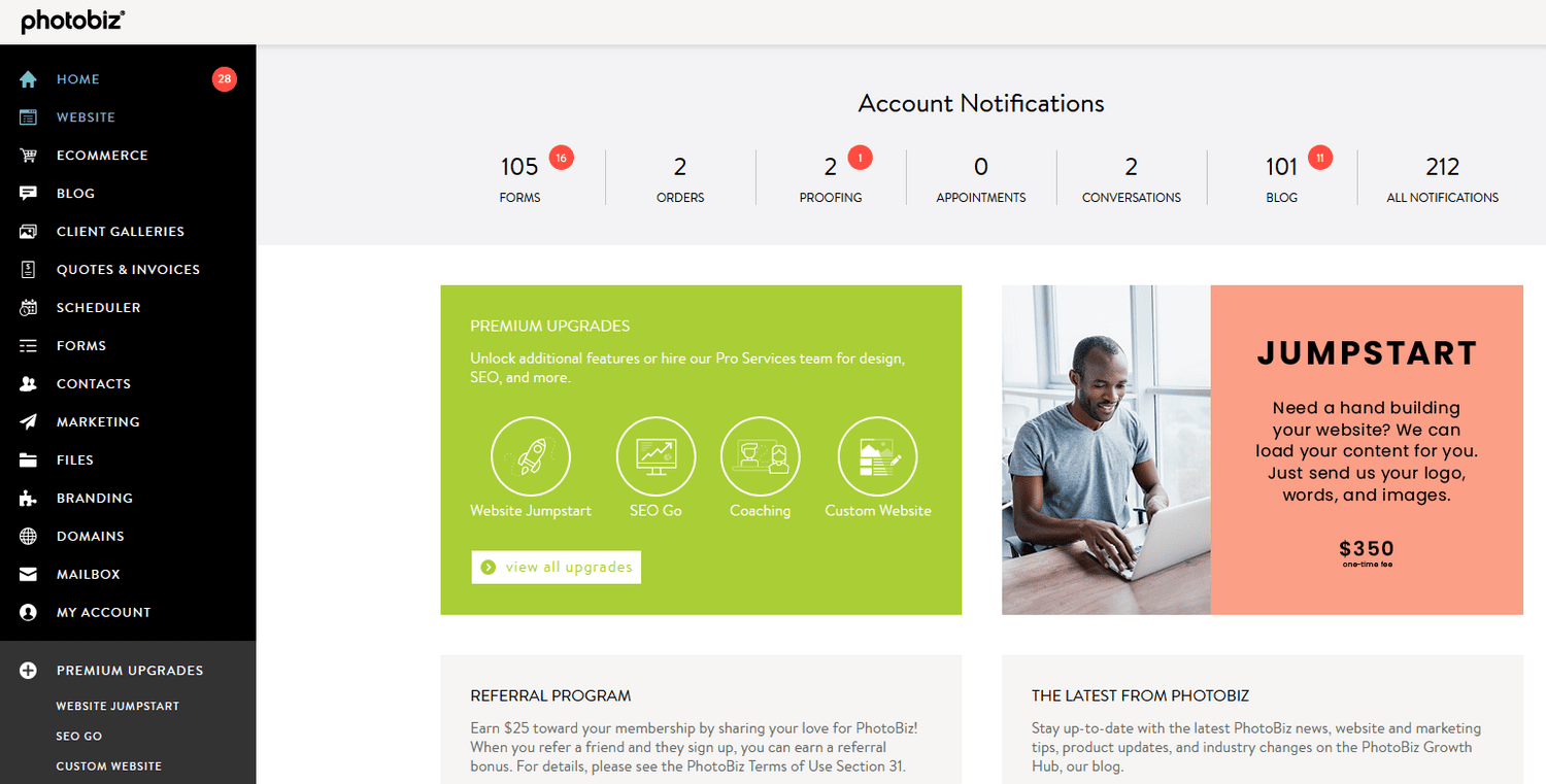How To Use Image Blocks | PhotoBiz Website Builder