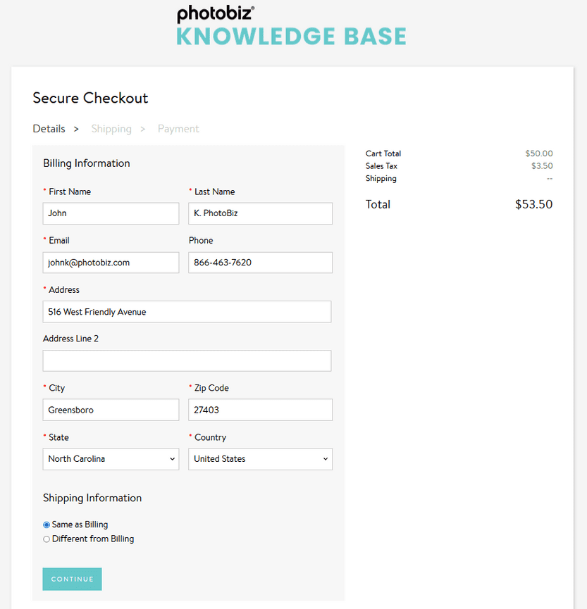 How Can My Customers Purchase From Their Client Galleries Events? - PhotoBiz Knowledge Base