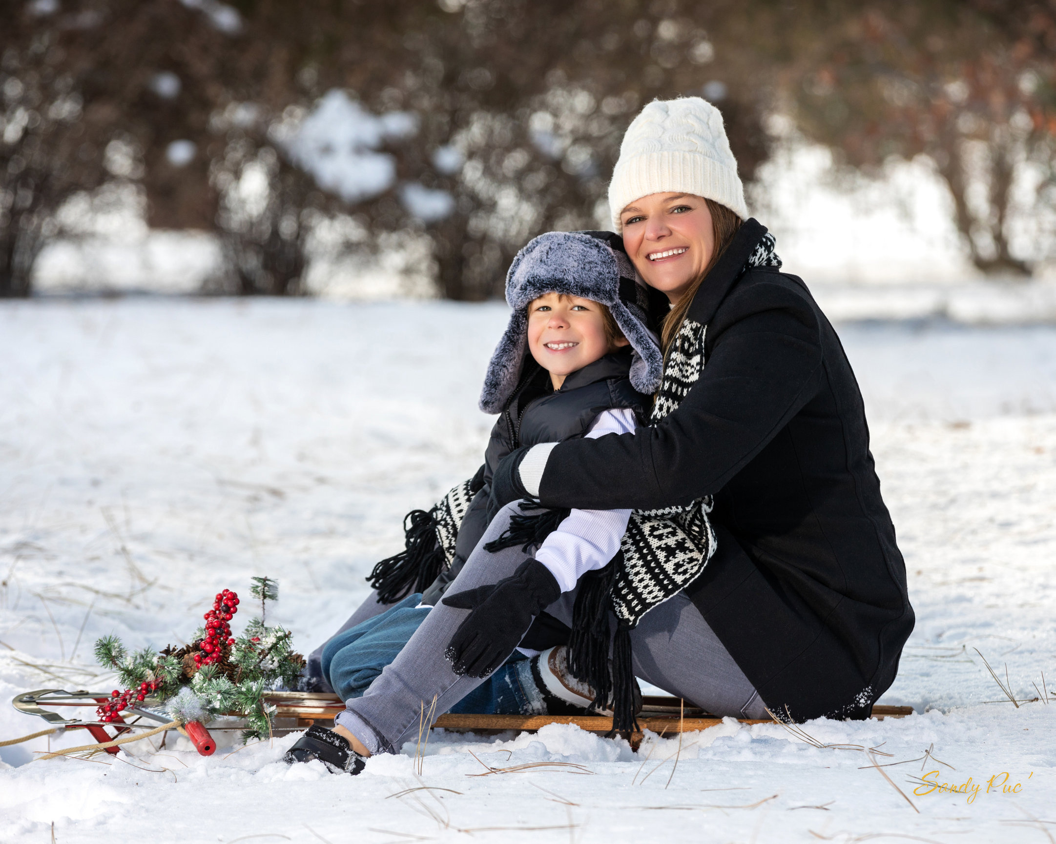 ️Family Snow Portraits ️ {Denver Family Photographer} - Sandy Puc ...