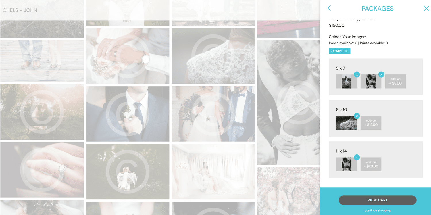 How To Use Add-ons With Fixed Packages - PhotoBiz Knowledge Base