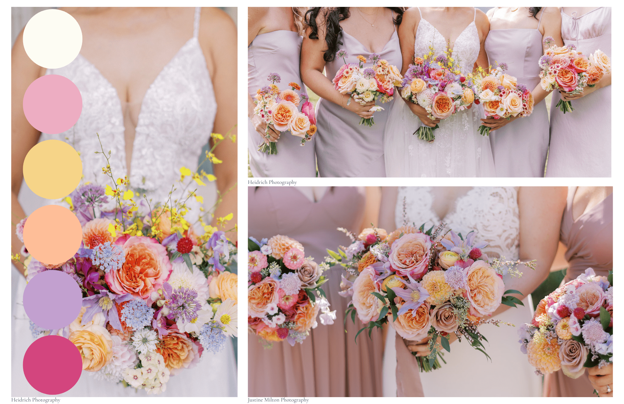 Peach Wedding Flower Inspiration