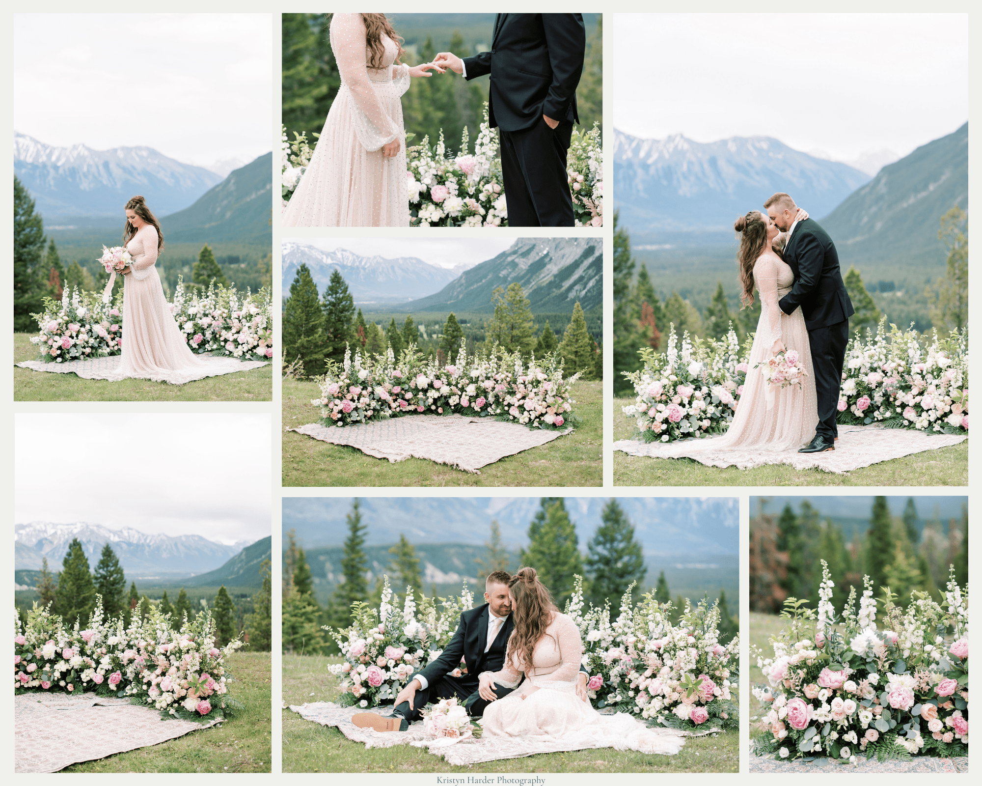 Grounded Floral Arch Inspiration