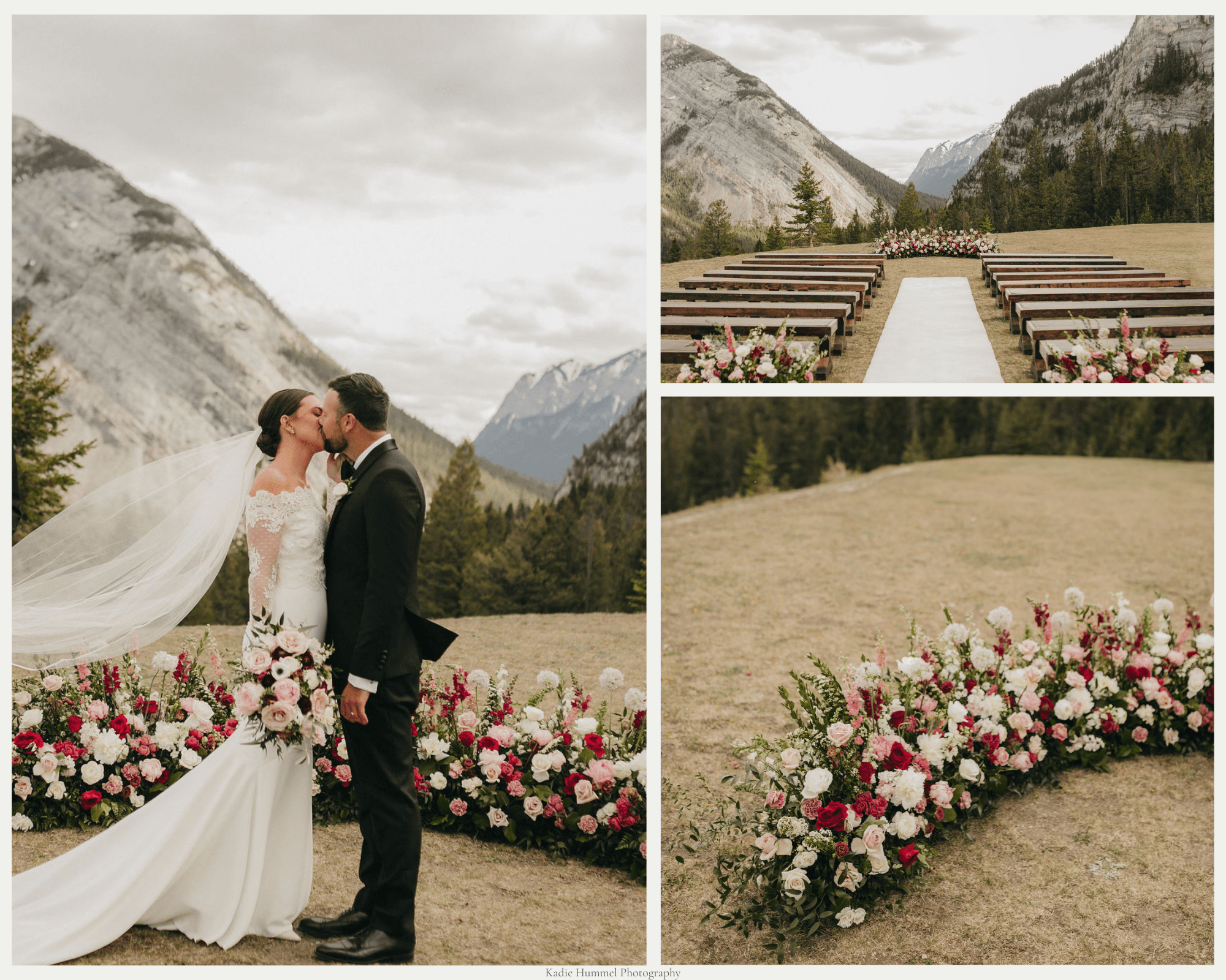 Grounded Floral Arch Inspiration