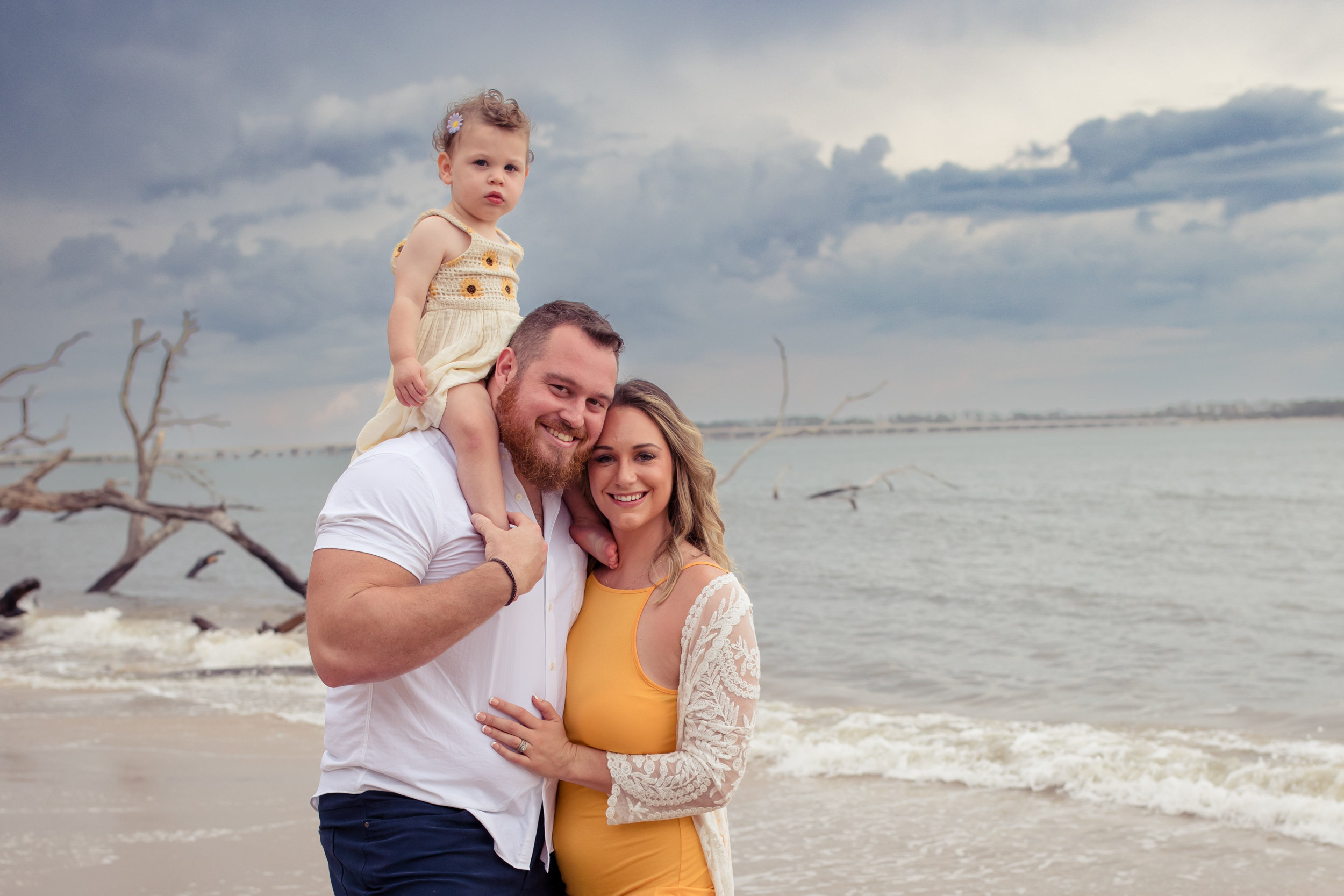 Reed Family Session at Boneyard Beach