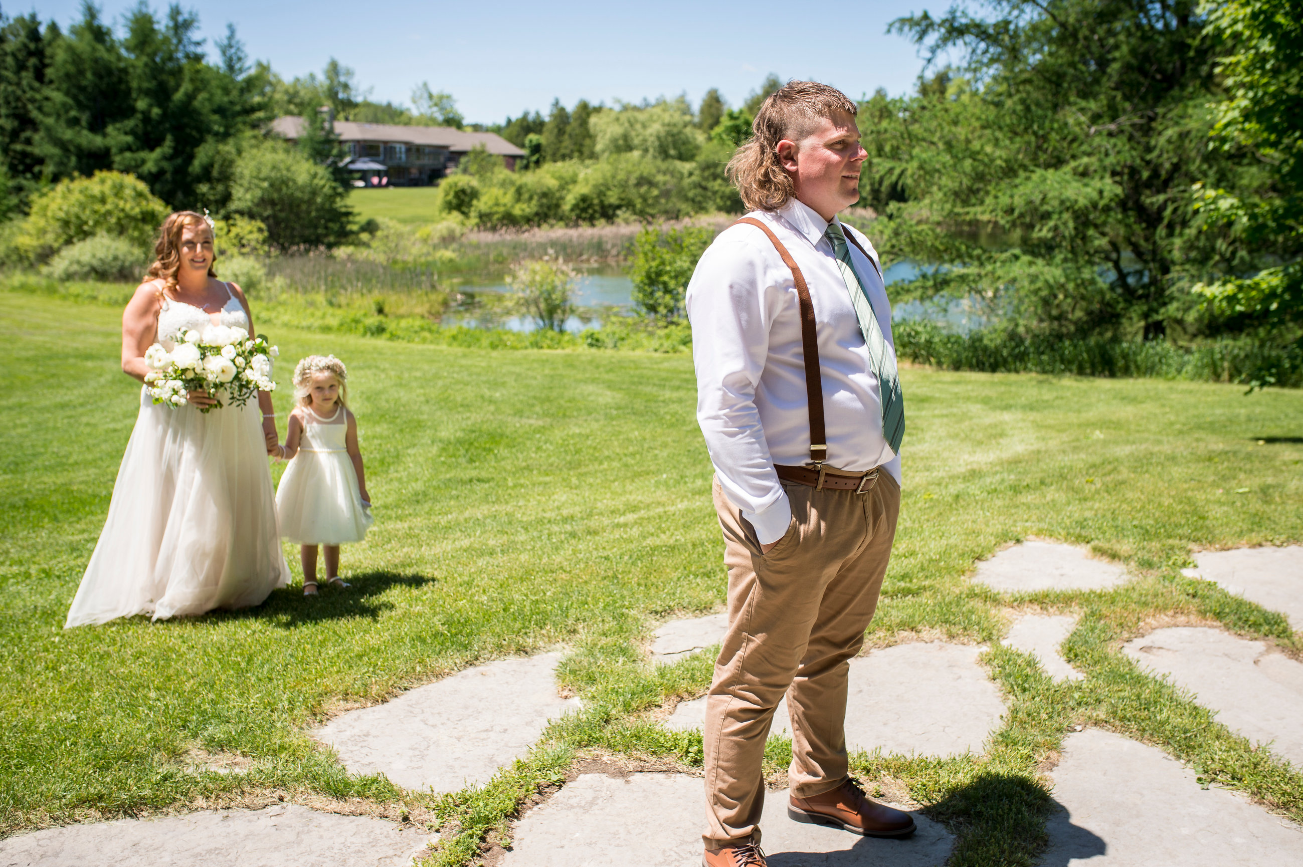 PHIL & DANIELLE'S CALEDON SKI CLUB WEDDING - Brad Quarrington Photography