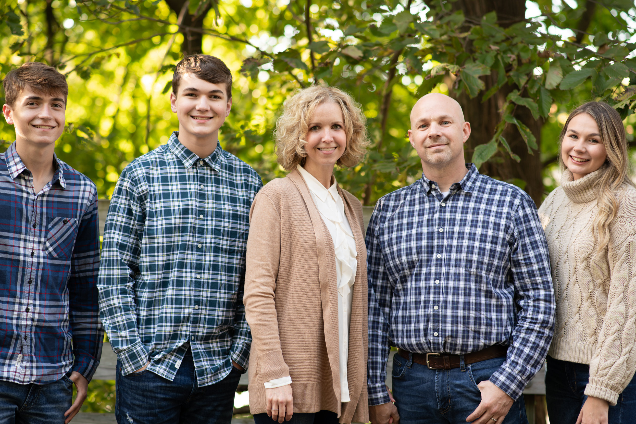 Mark and Kelly Cornwall Family Session - Meadow View Photography