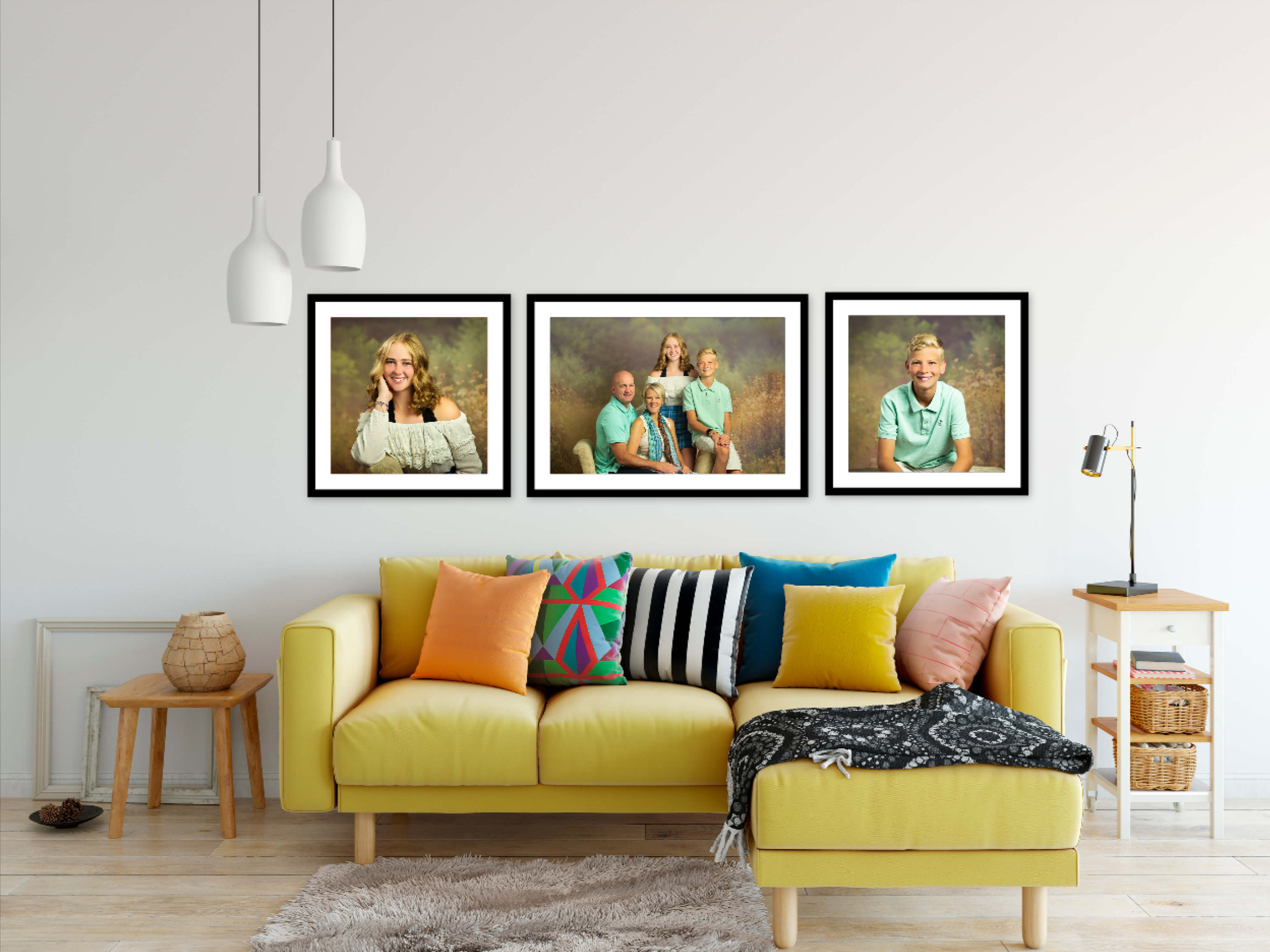How to Create a Family Portrait Gallery Wall | Songs of Life Photography