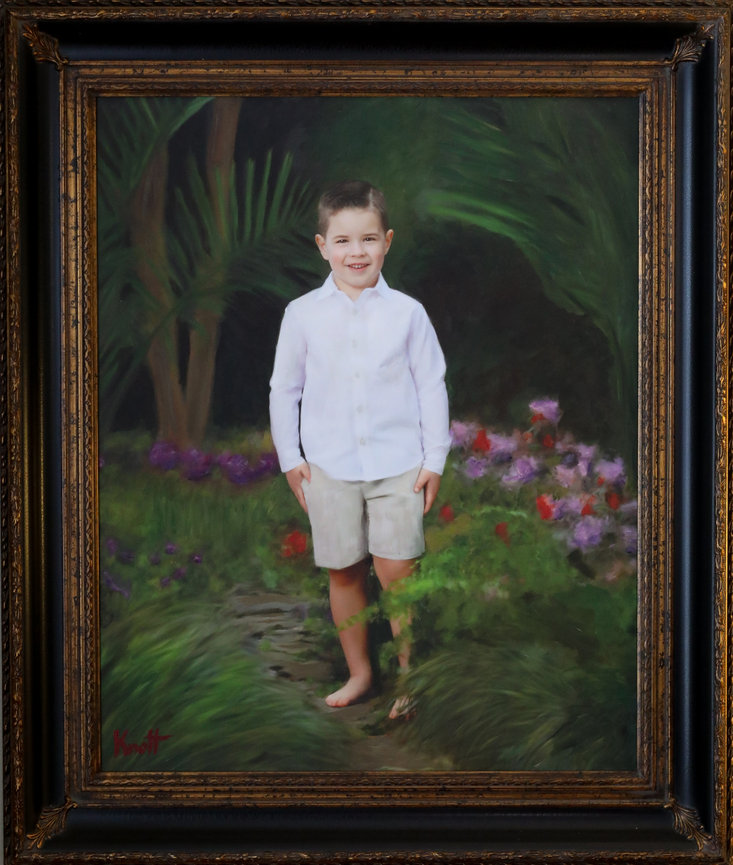 PAINTED PORTRAITS - Gregory Knott Photography