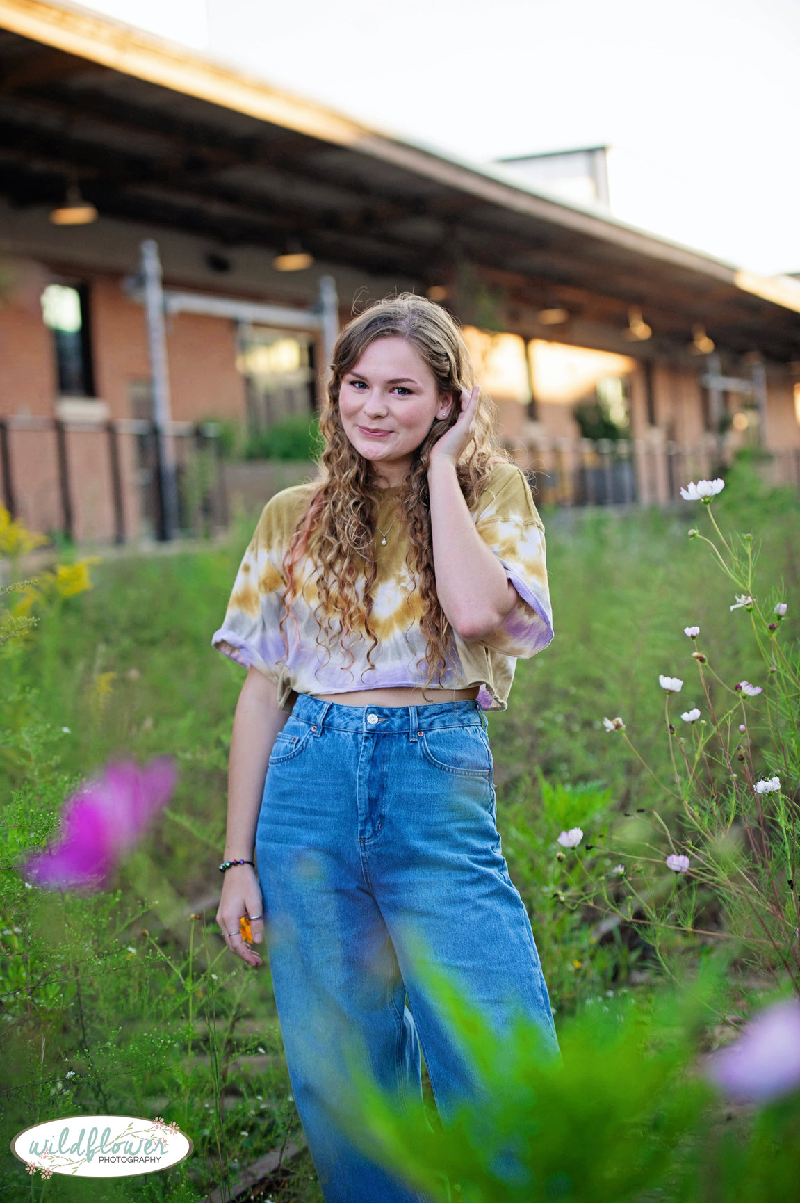 Alexa's Camp North End Senior Experience - Wildflower Photography