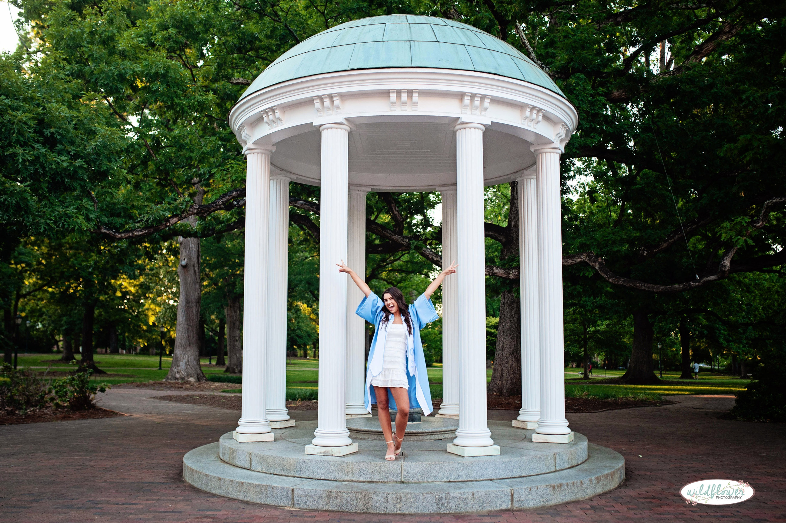 UNC Chapel Hill Cap and Gown Session