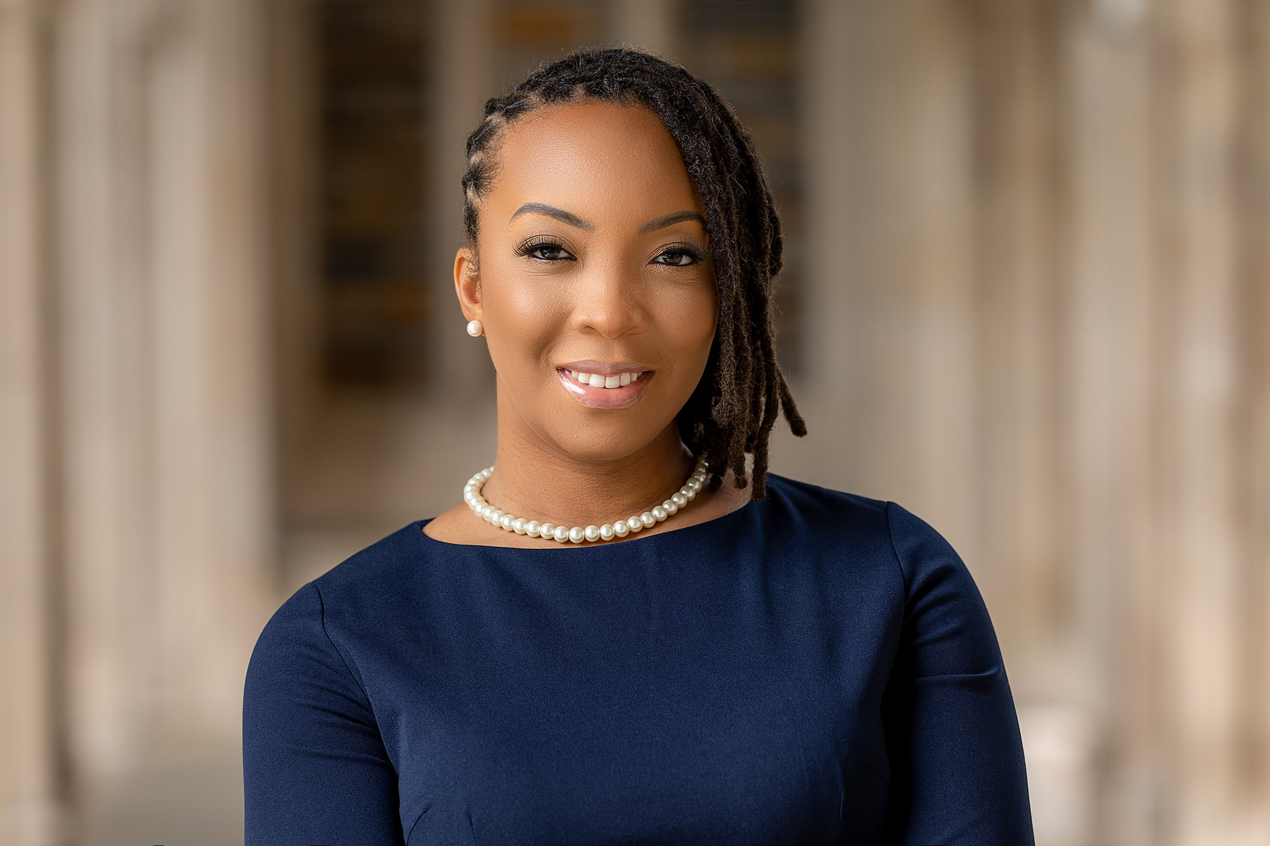 Business headshot at Duke University - Light Breeze Photography