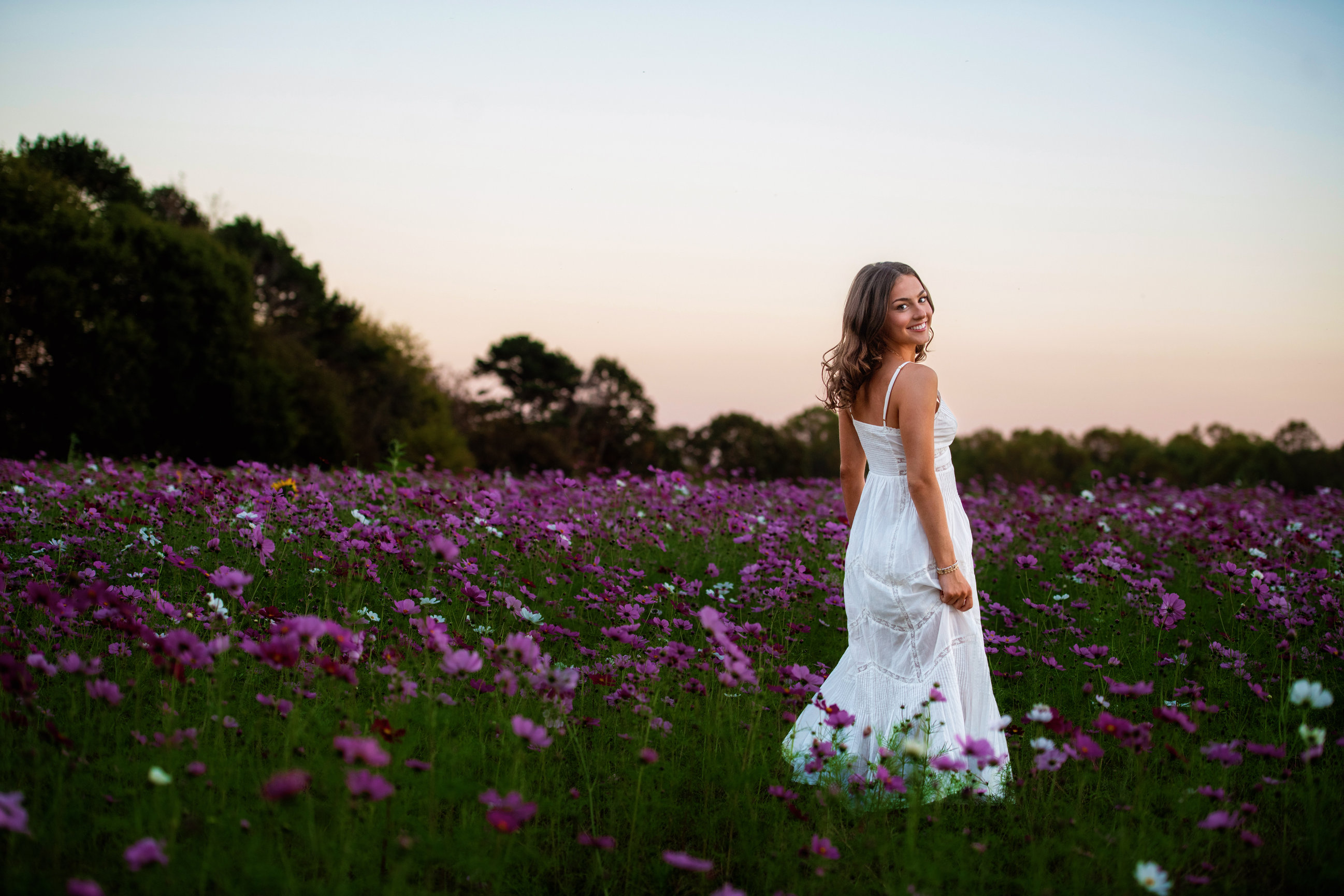 Wildflower Photography | Charlotte and Lake Norman Senior Photography