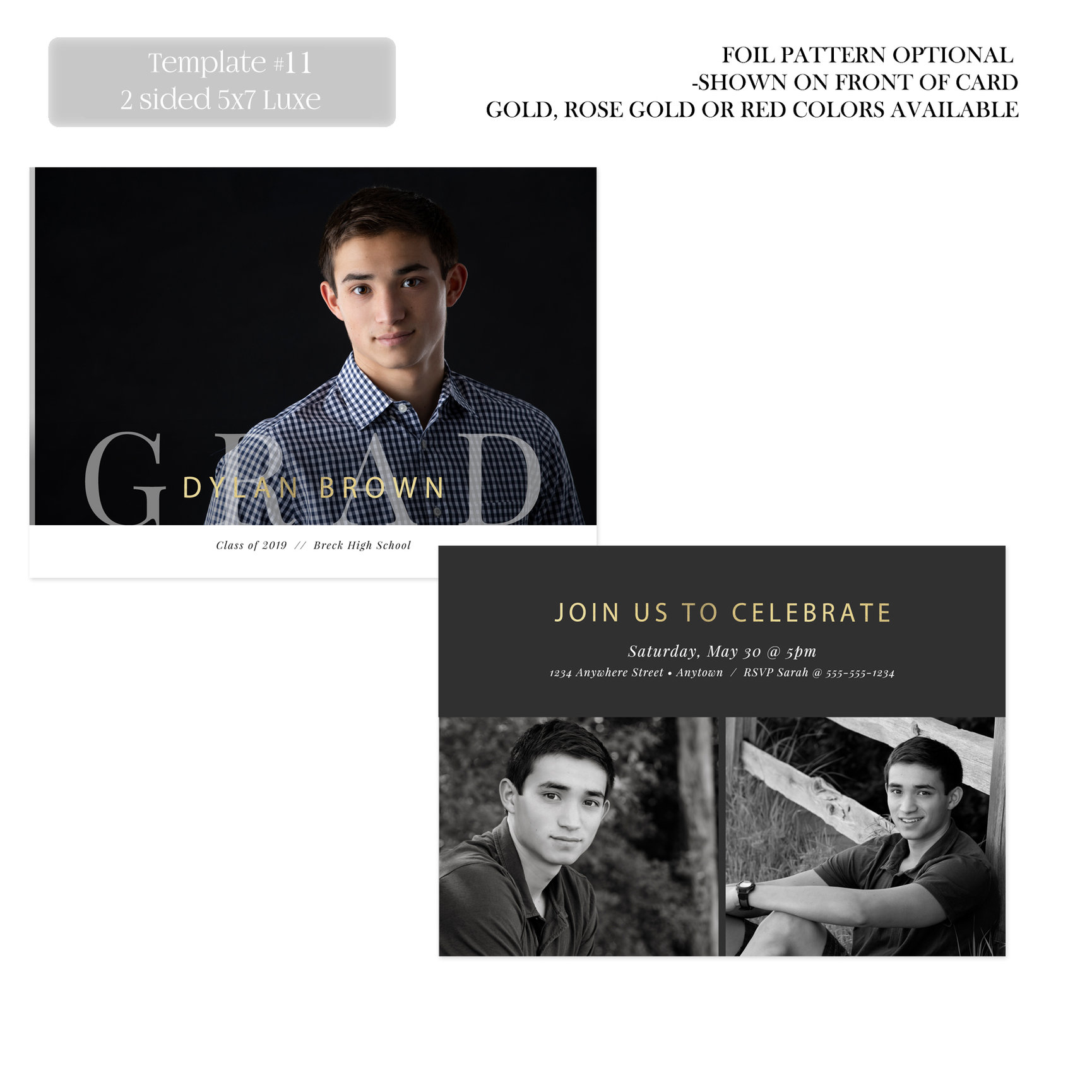 Graduation Announcement Designs - Michelle's